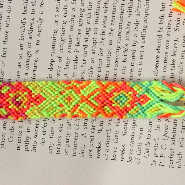 Neon Bracelet - Etsy