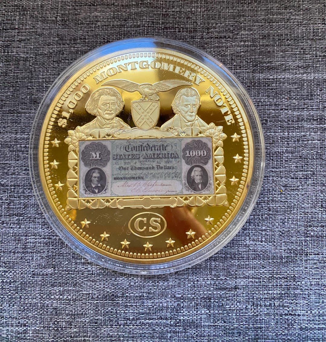 Montgomery Note/collector/coin Collector/american Mint - Etsy