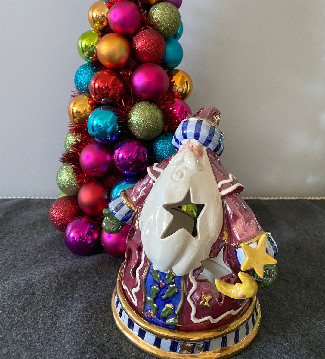 Boyds Collection Santa/tea Light Santa/collector/christmas/santa ...