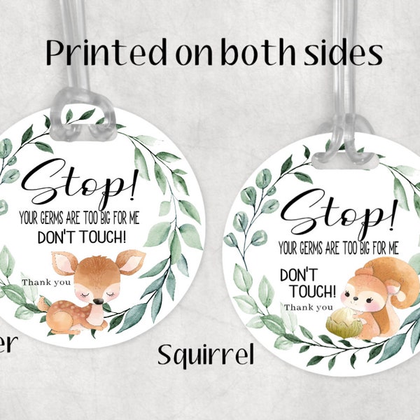 Dont Touch Baby Sign - Etsy