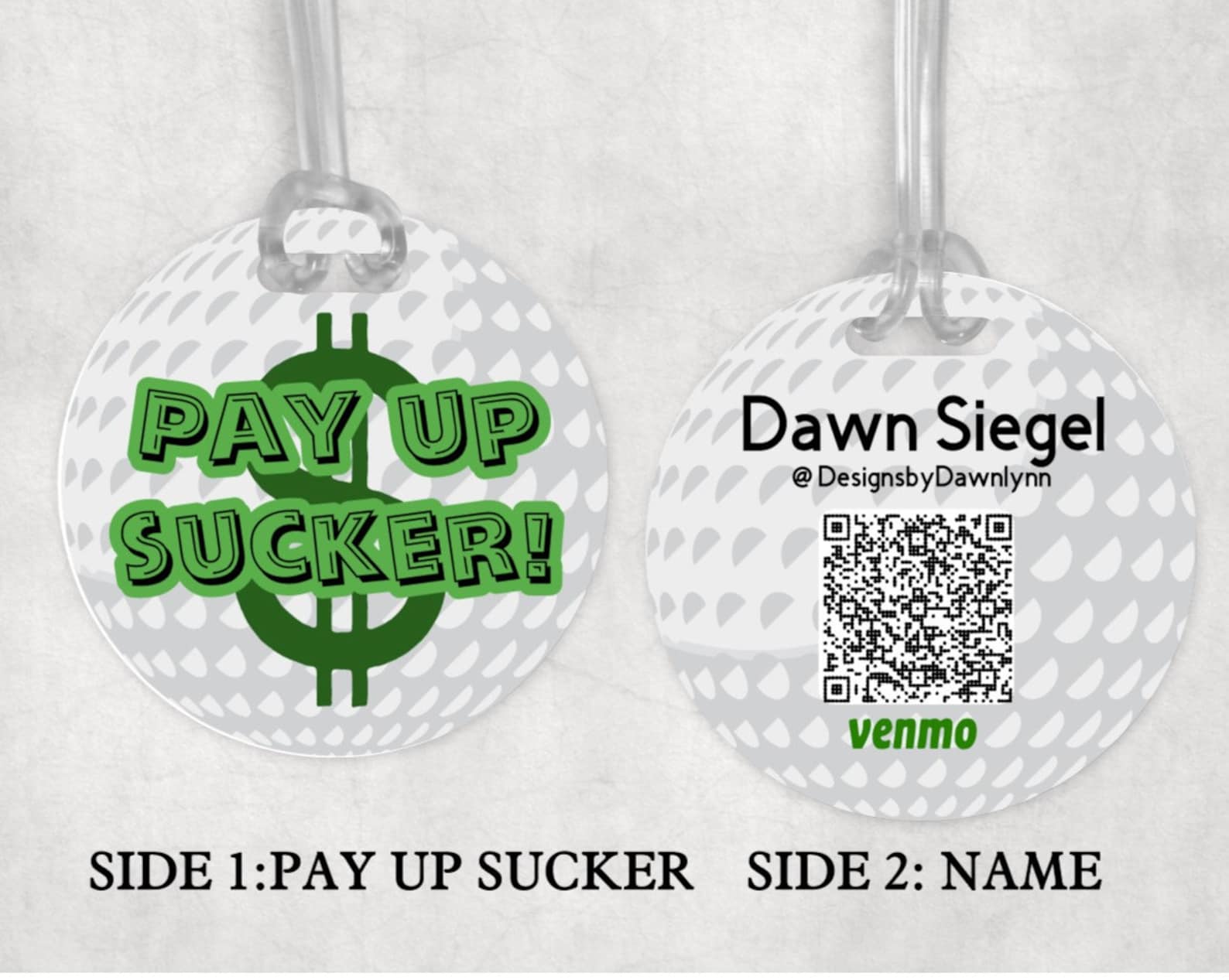 Golf Bag Tag Personalized Golf Bag Tag Golf Bets Golf - Etsy