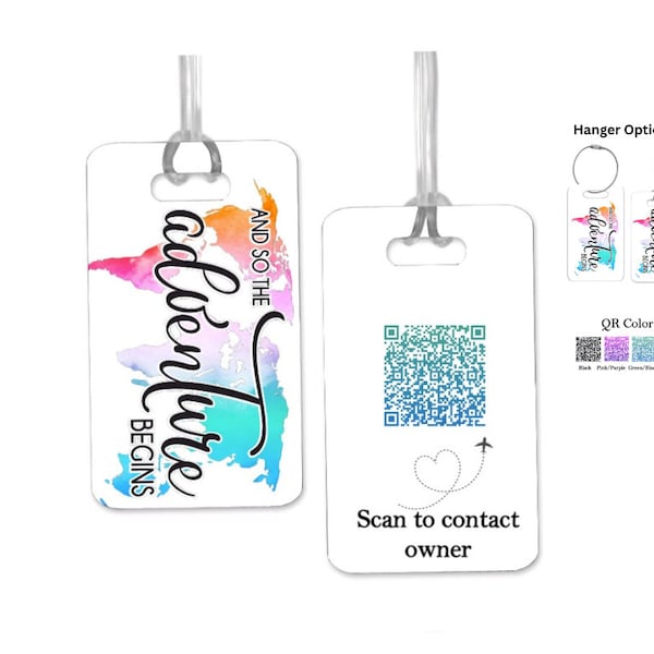 Travel Luggage Label - Etsy