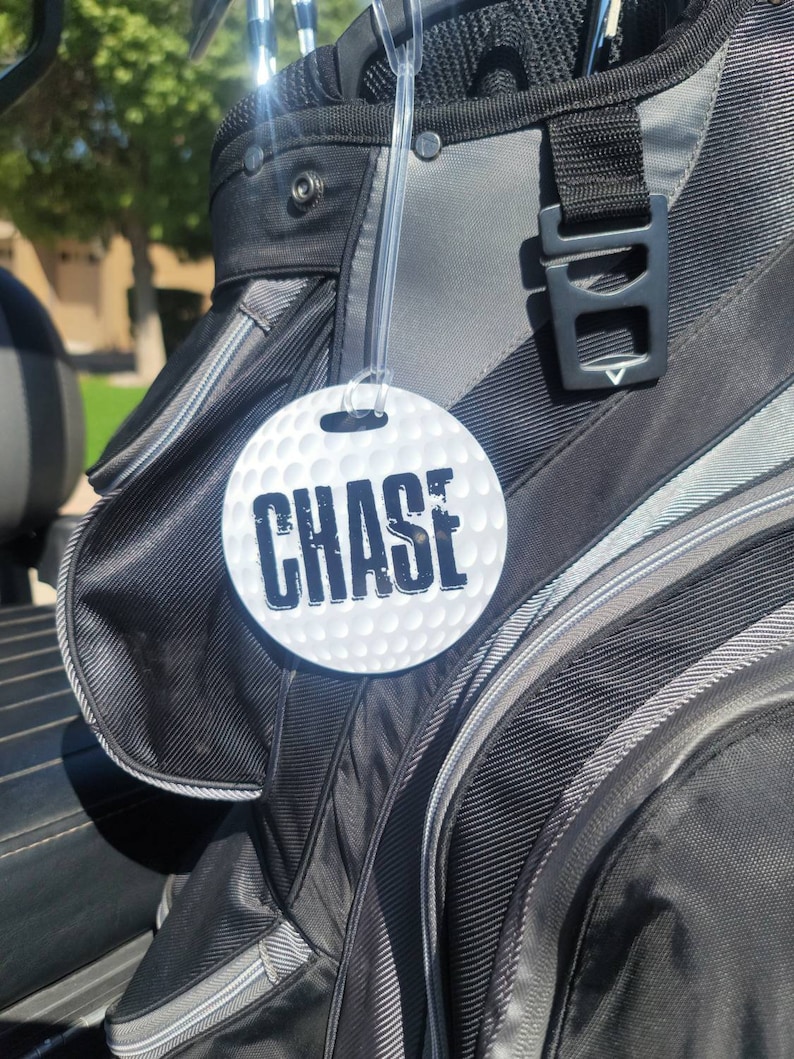Golf Bag Tag Personalized Golf Bag Tag Golf Bets Golf - Etsy