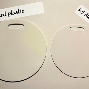 Round Tag, Personalized Sports Bag Tag, Backpack Name Tag, Custom ...