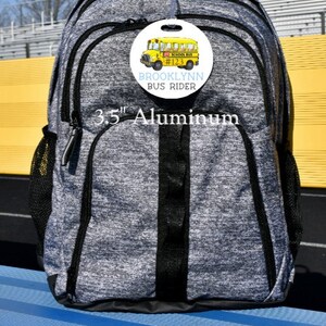 Kids Bus Tag personalized School Bus Bag Tag kindergarten School Back ...