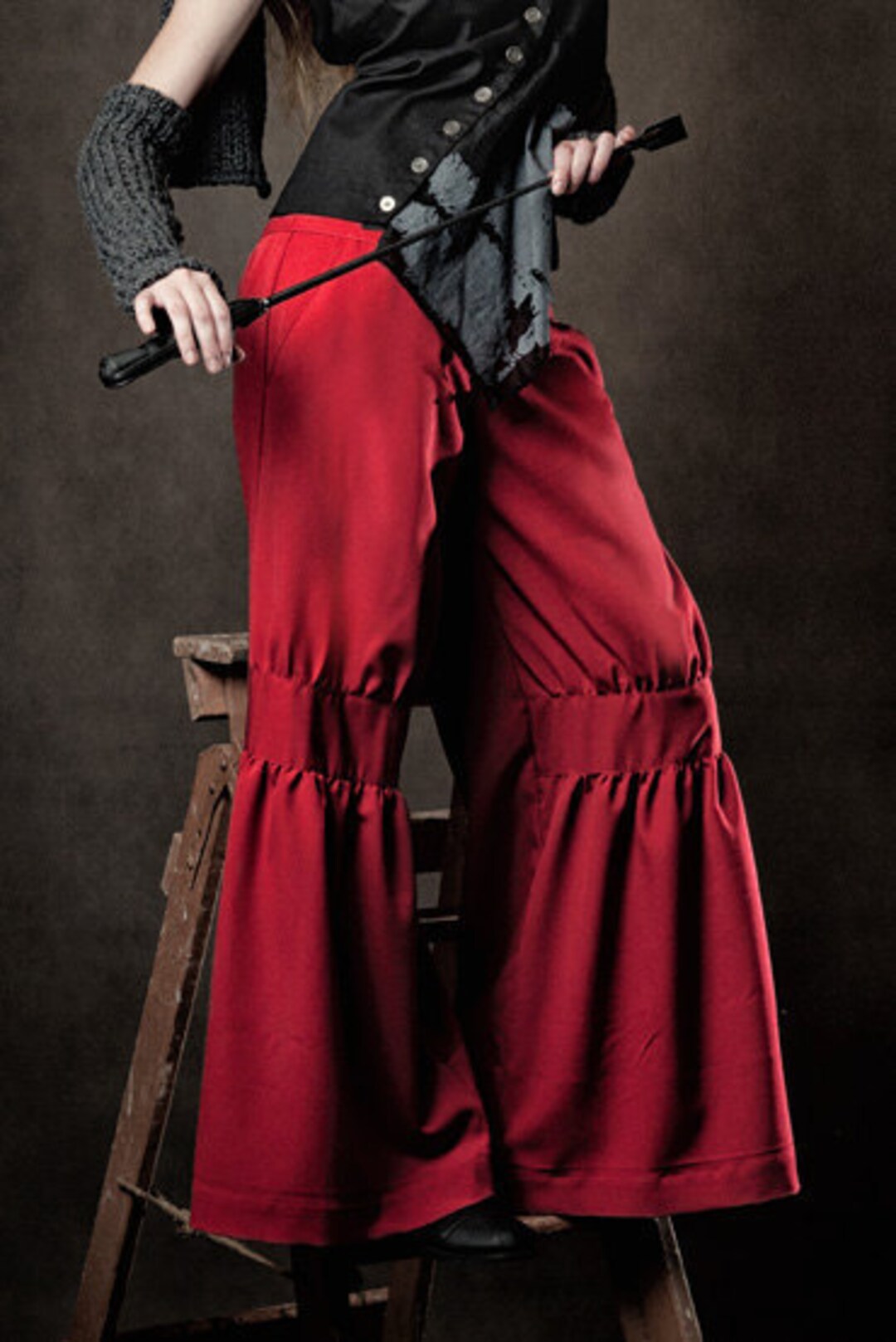 Womens Pants Mud Coloured Drop Waist Essex Pants Are a Wide Leg Pant ...
