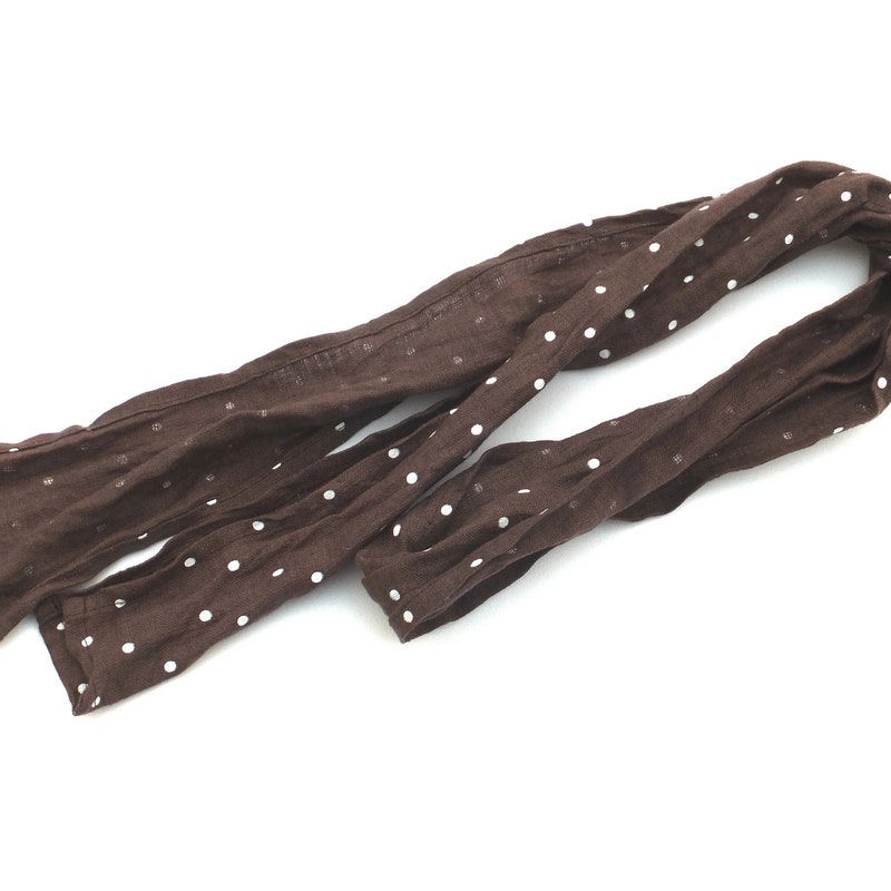 Polka Dots Scarf - Etsy