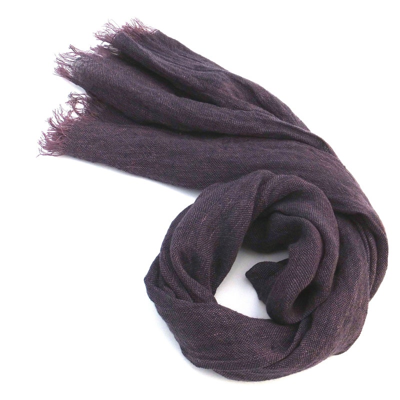 Purple Scarf - Etsy