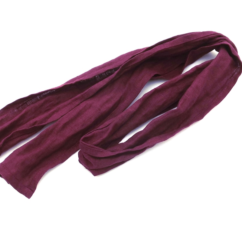 Woman Scarf Bordeau - Etsy