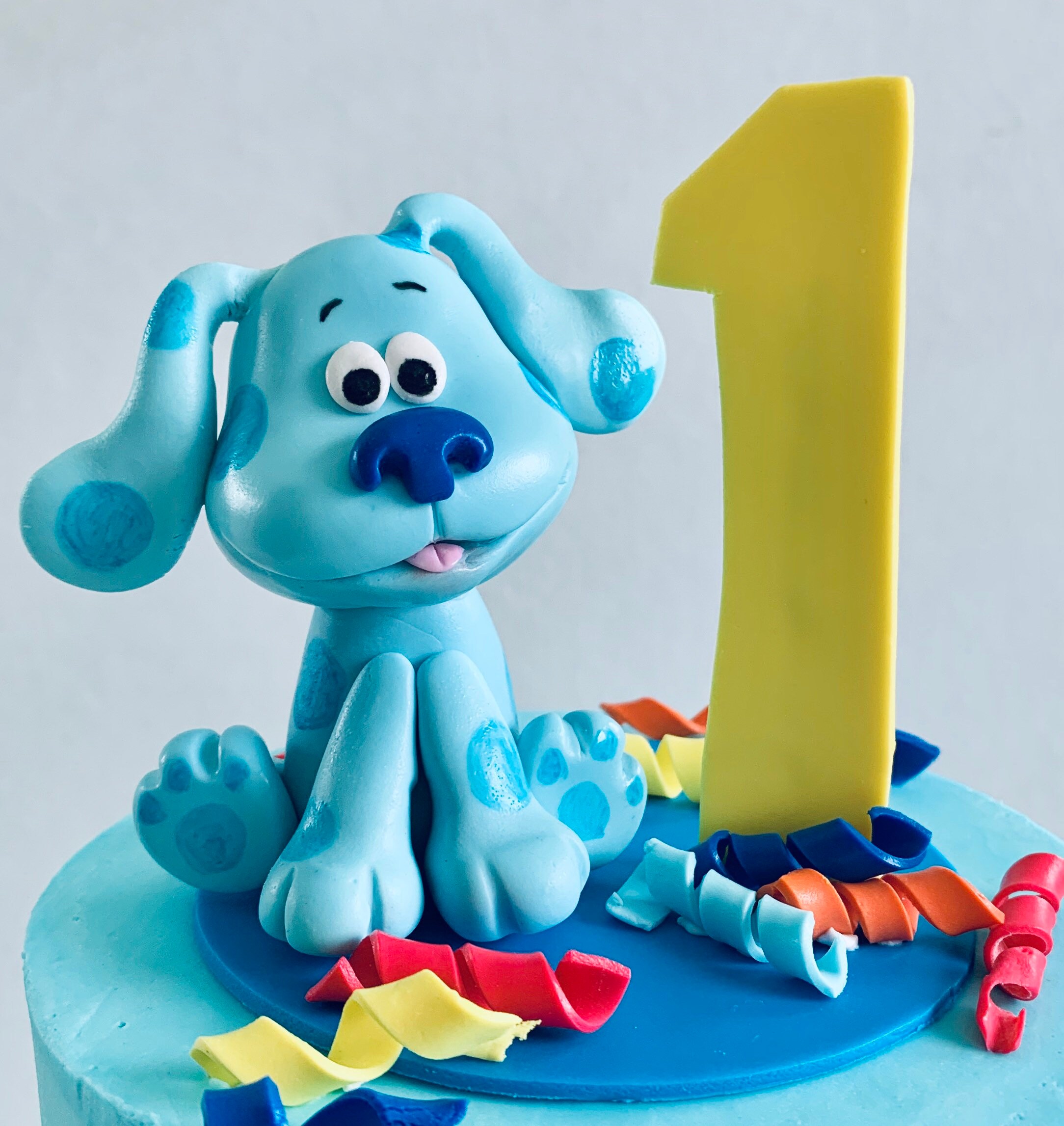 Blues Clues Magenta Fondant Cake Topper Etsy