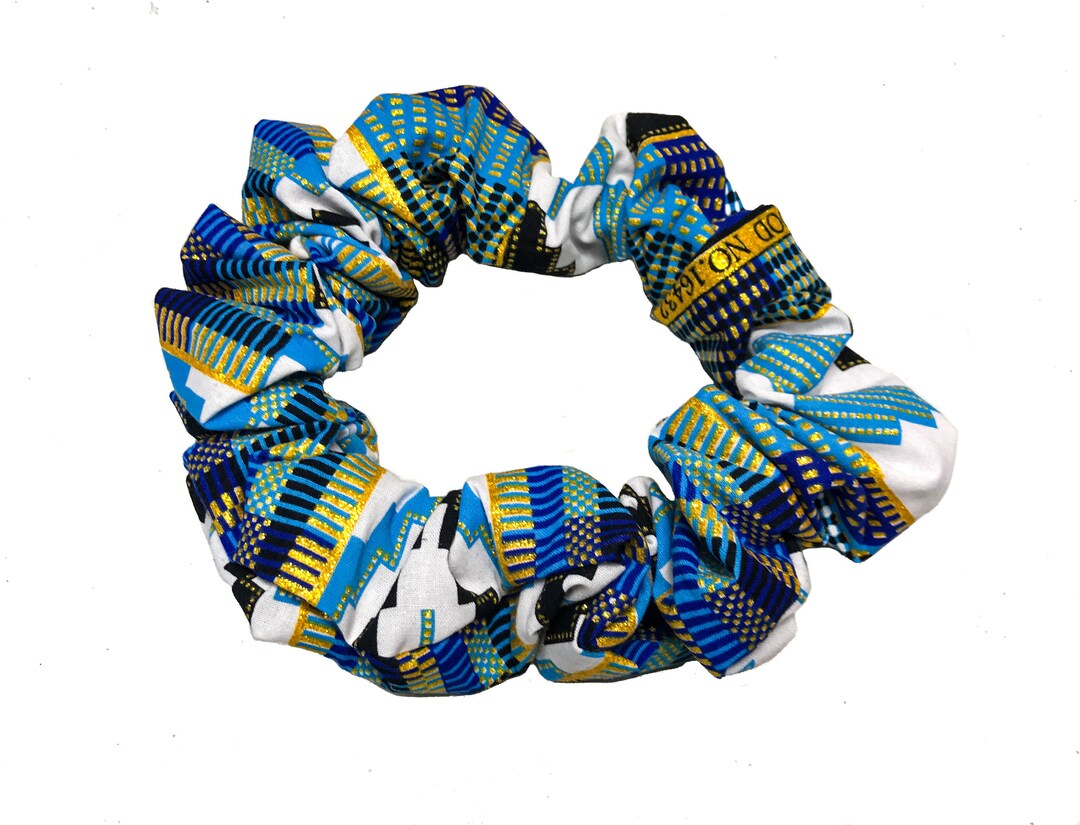 Chouchou Taille XL Tissu Africain Wax Pour Dreadlocks Cheveux Afri ...