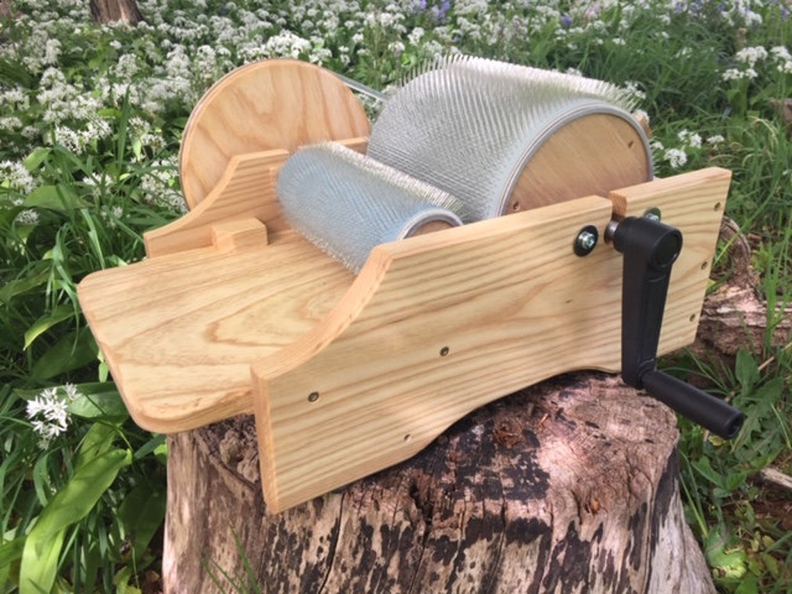 STARTER PACKAGE High Sided Standard Classic Drum Carder - Etsy