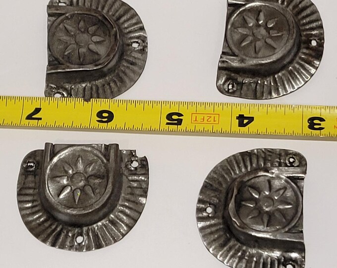 Antique 1880 Doll Toy Trunk Handle End Caps - Etsy