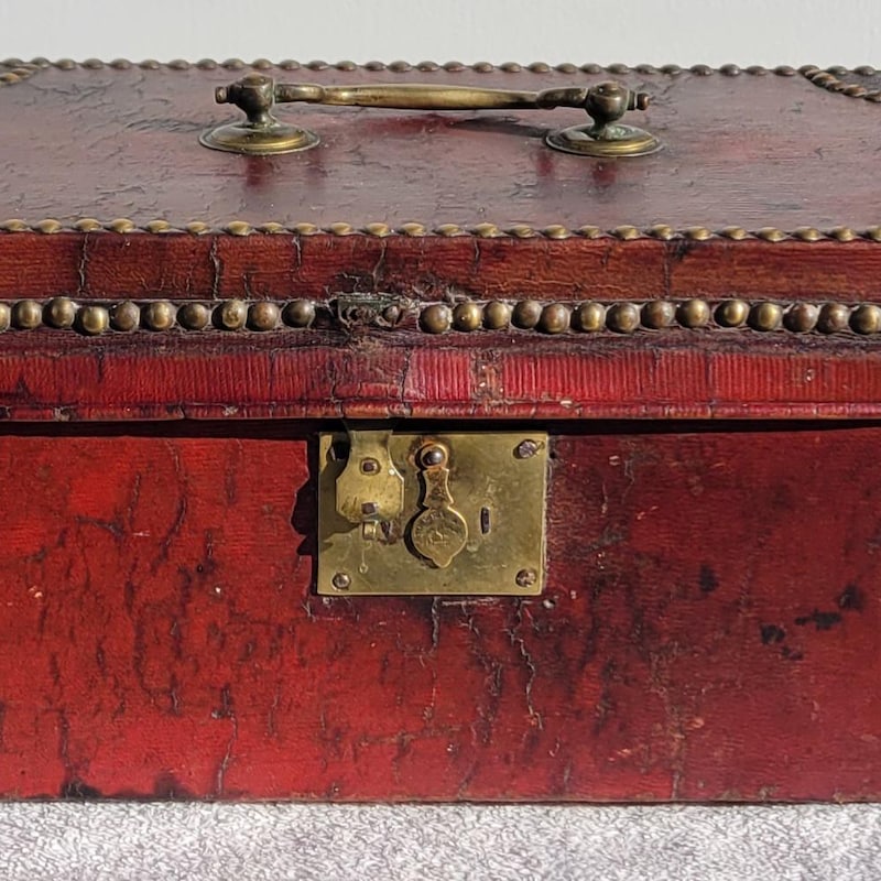 Antique Steel Cash Box - Etsy