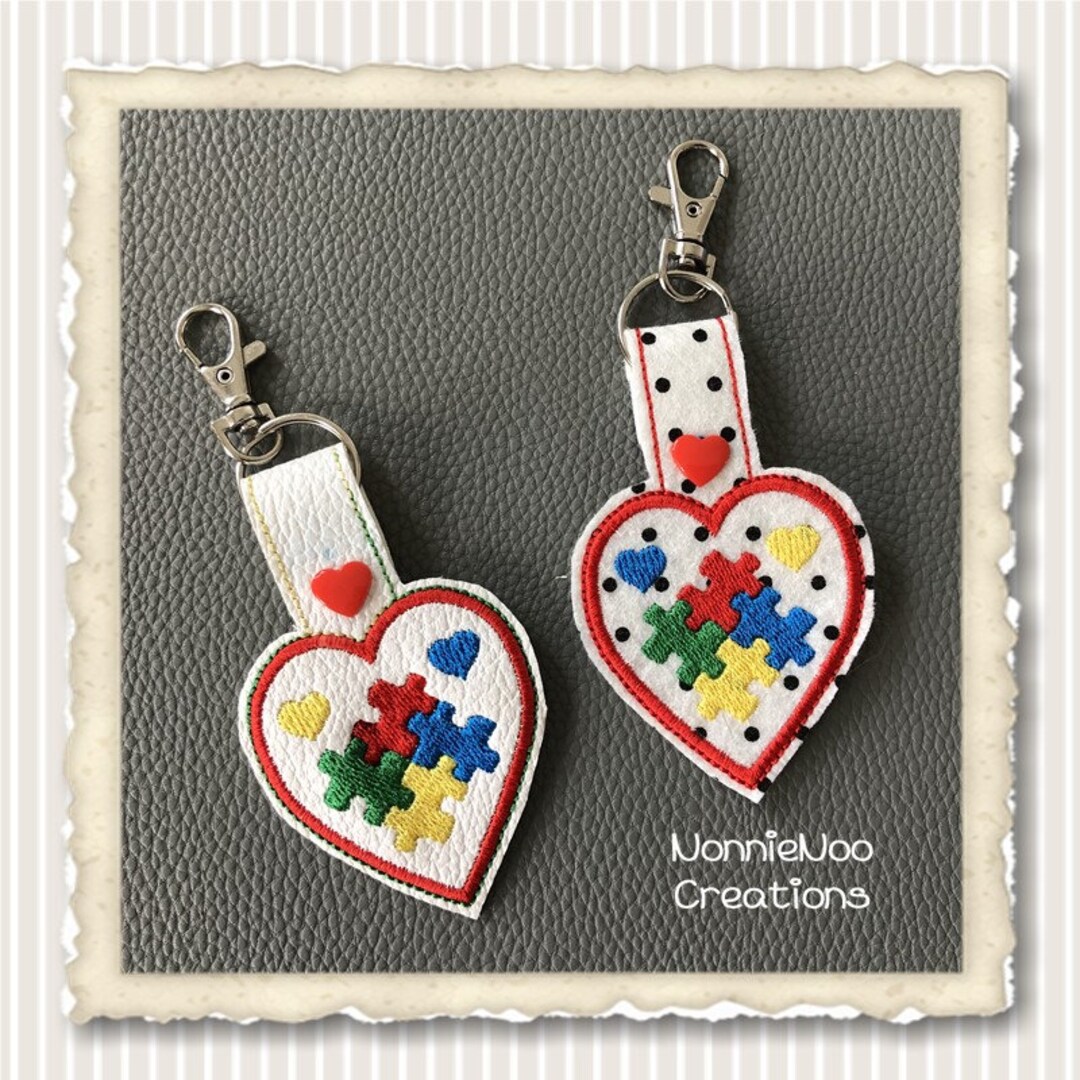 NNC ITH Autism KR for the 4x4 Hoop in All Popular Formats - Etsy