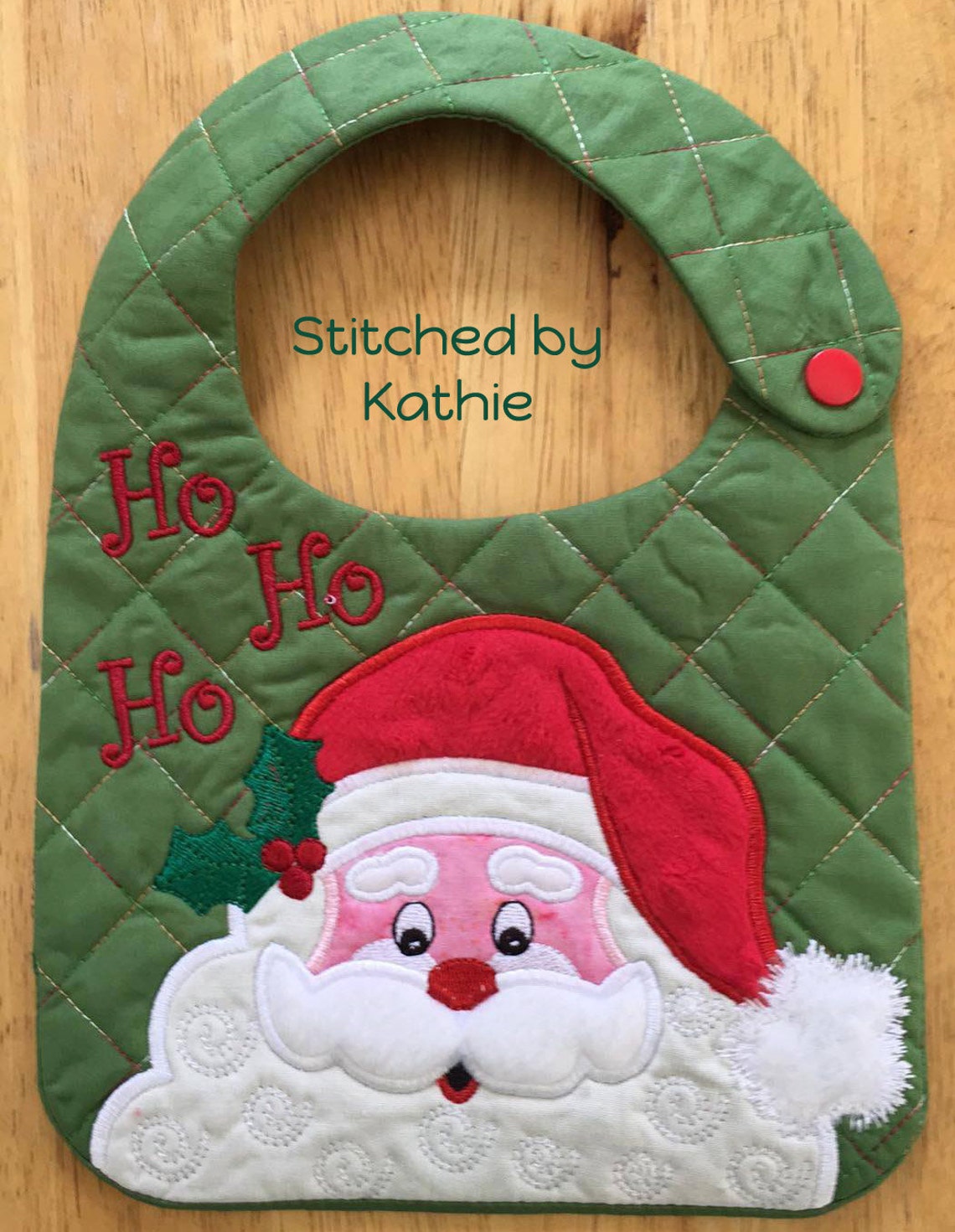 NNC ITH Santa Bib for the 200x300 8x12and 200x280 - Etsy UK