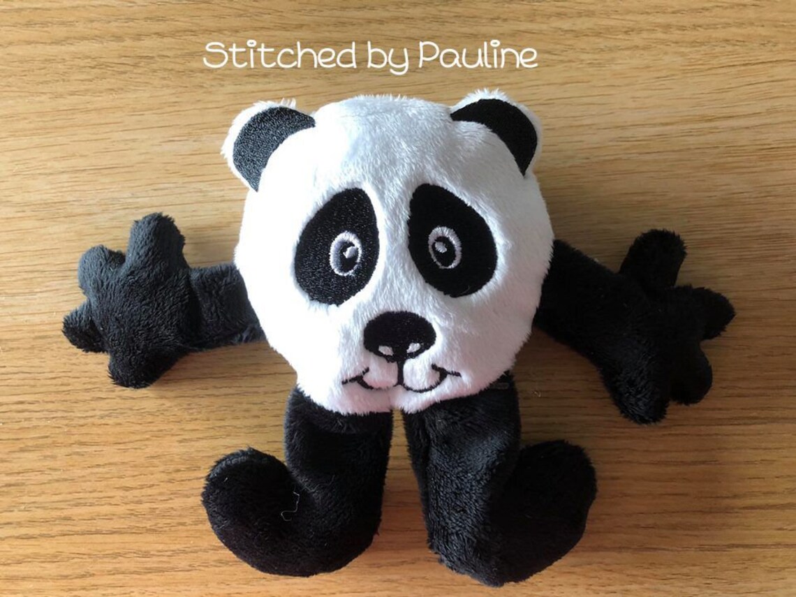 NNC ITH Panda Softie for the 4x4 and 5x7 Hoops in All Popular Formats ...