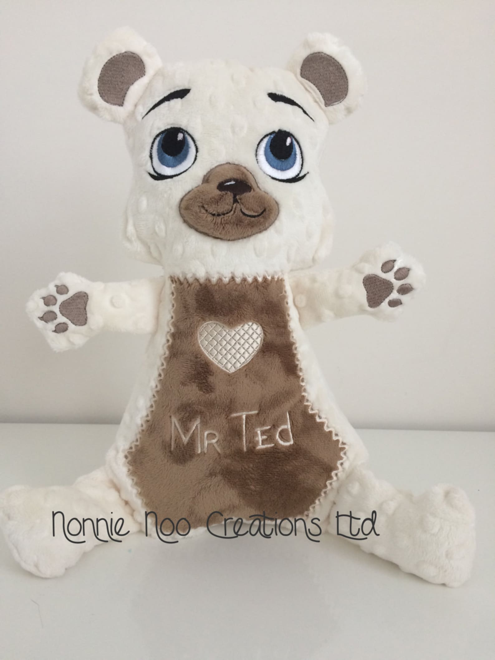 Mr Ted and Family - Machine Embroidery ITH - 4x4, 5x7, 6x10, 7x12 and ...