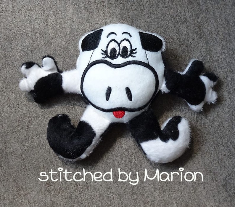 NNC ITH Cow Softie - Etsy