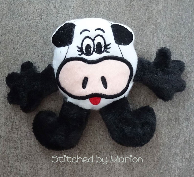 NNC ITH Cow Softie - Etsy