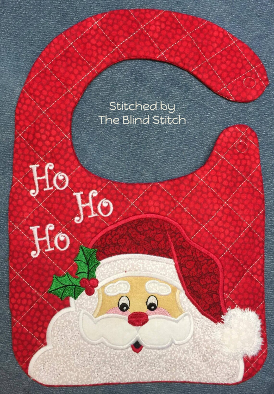 NNC ITH Santa Bib for the 200x300 (8x12)and 200x280 (7.9"x11)hoops in ...