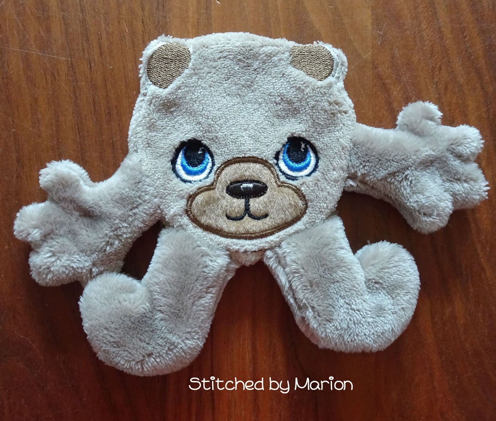 NNC ITH Bear Softie for the 4x4 and 5x7 hoop in all popular | Etsy