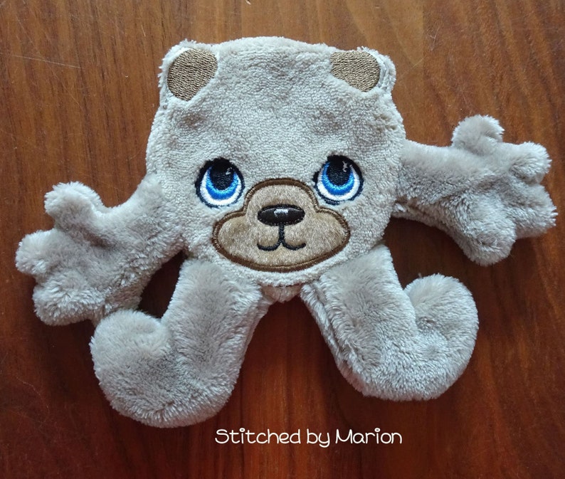 NNC ITH Bear Softie for the 4x4 and 5x7 Hoop in All Popular Formats - Etsy