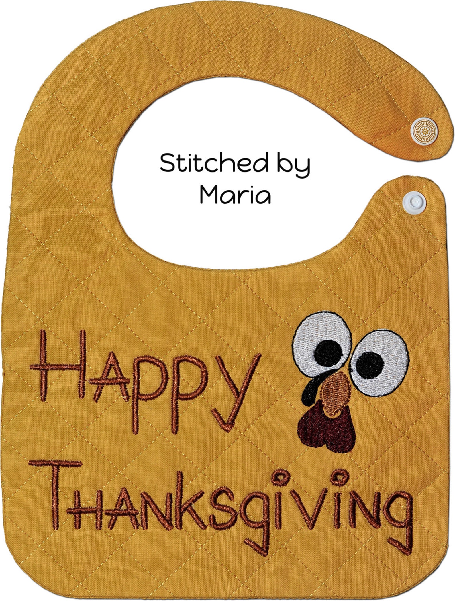 NNC ITH Thanksgiving Bib for the 200x300 8x12and 200x280 | Etsy