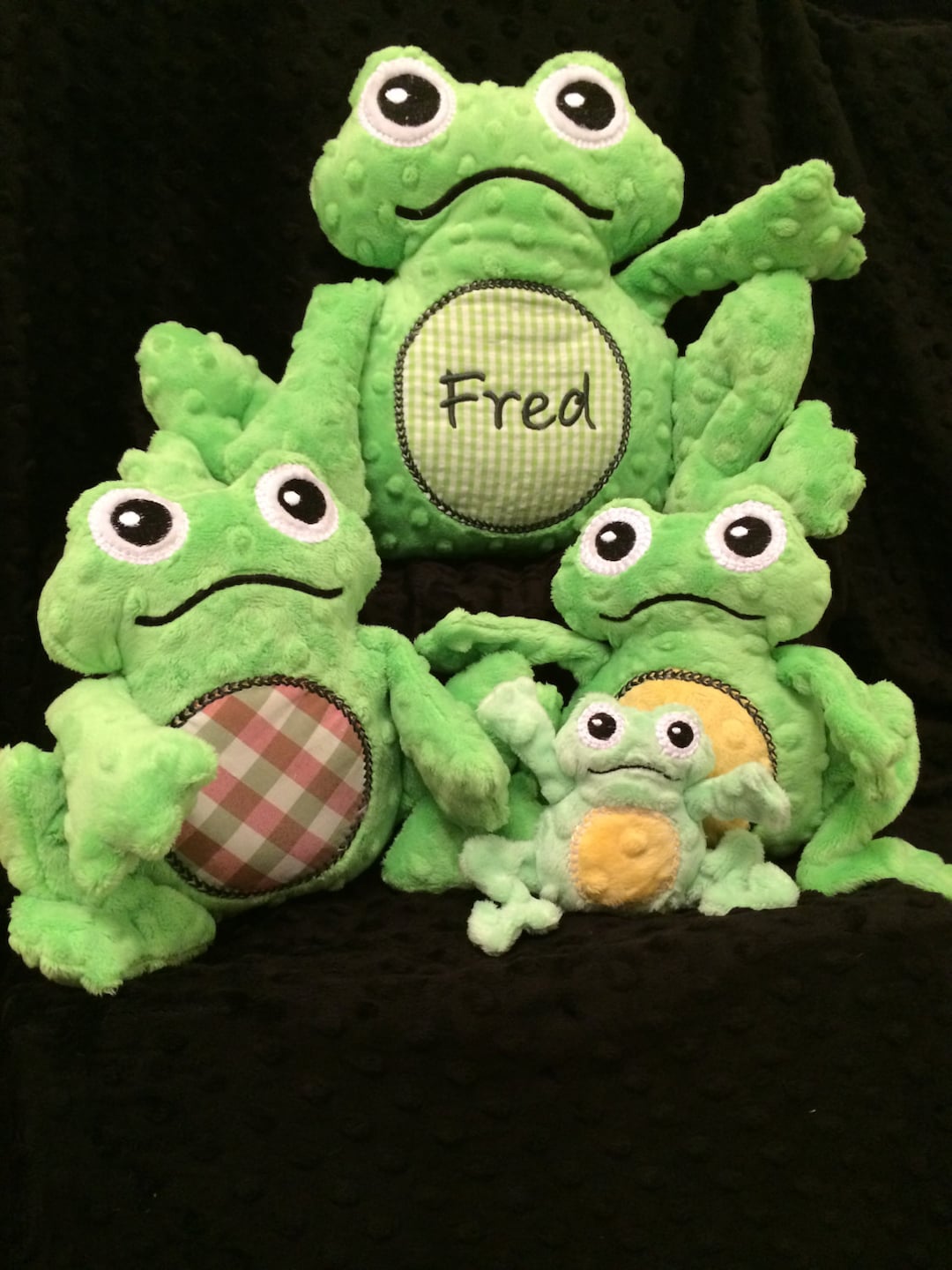 Fred the Frog and Family - ITH Machine Embroidery, Pes, Hus, Vp3, Dst ...