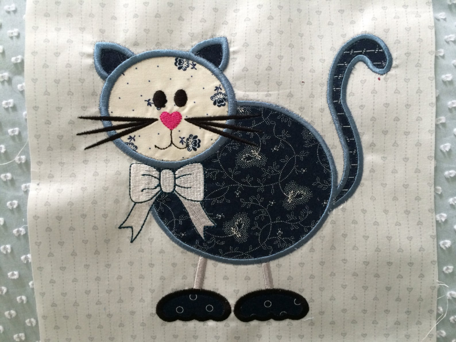 NNC 12 Cat Applique Quilt Blocks for the 130x180 5x7 Hoop | Etsy