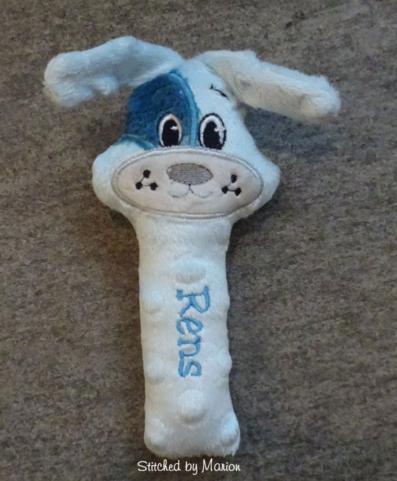 NNC ITH Dog Rattle for the 5x7 Hoop in All Popular Formats - Etsy UK