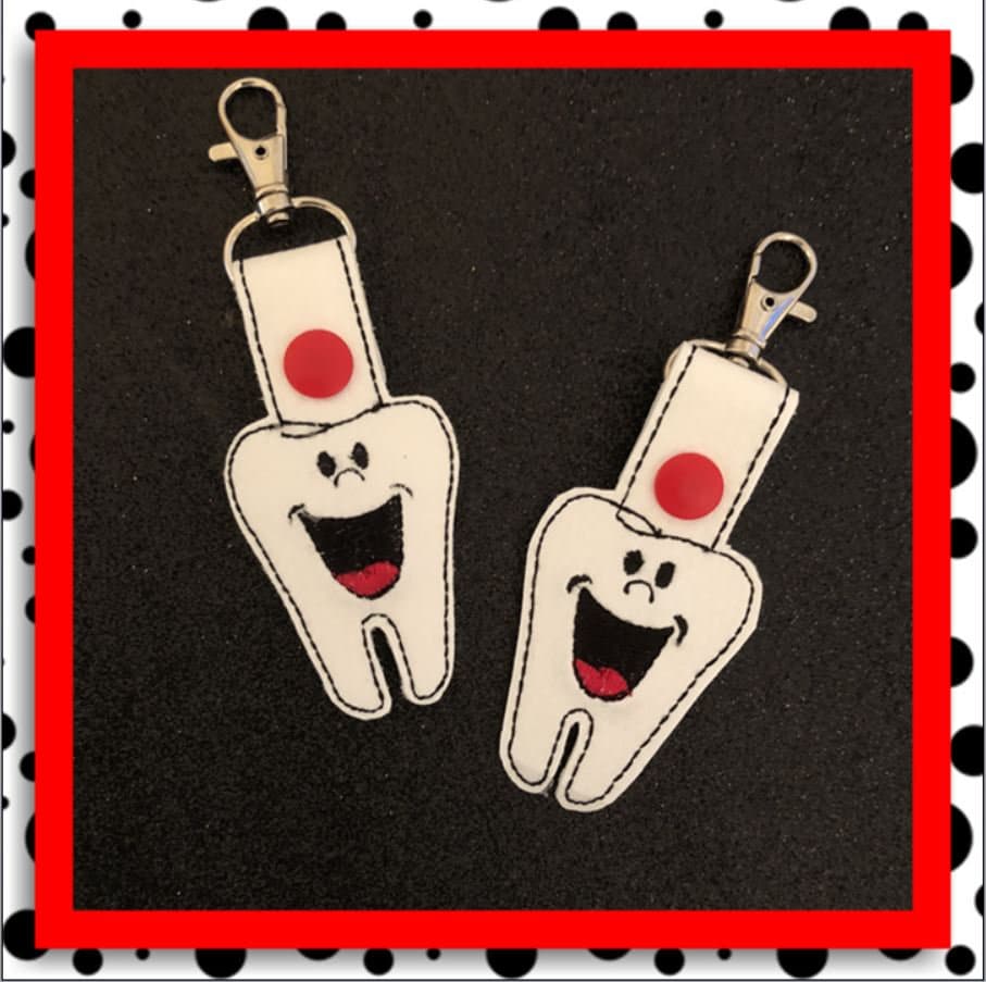 NNC ITH Tooth Key Ring for the 4x4 Hoop in All Popular Formats - Etsy UK