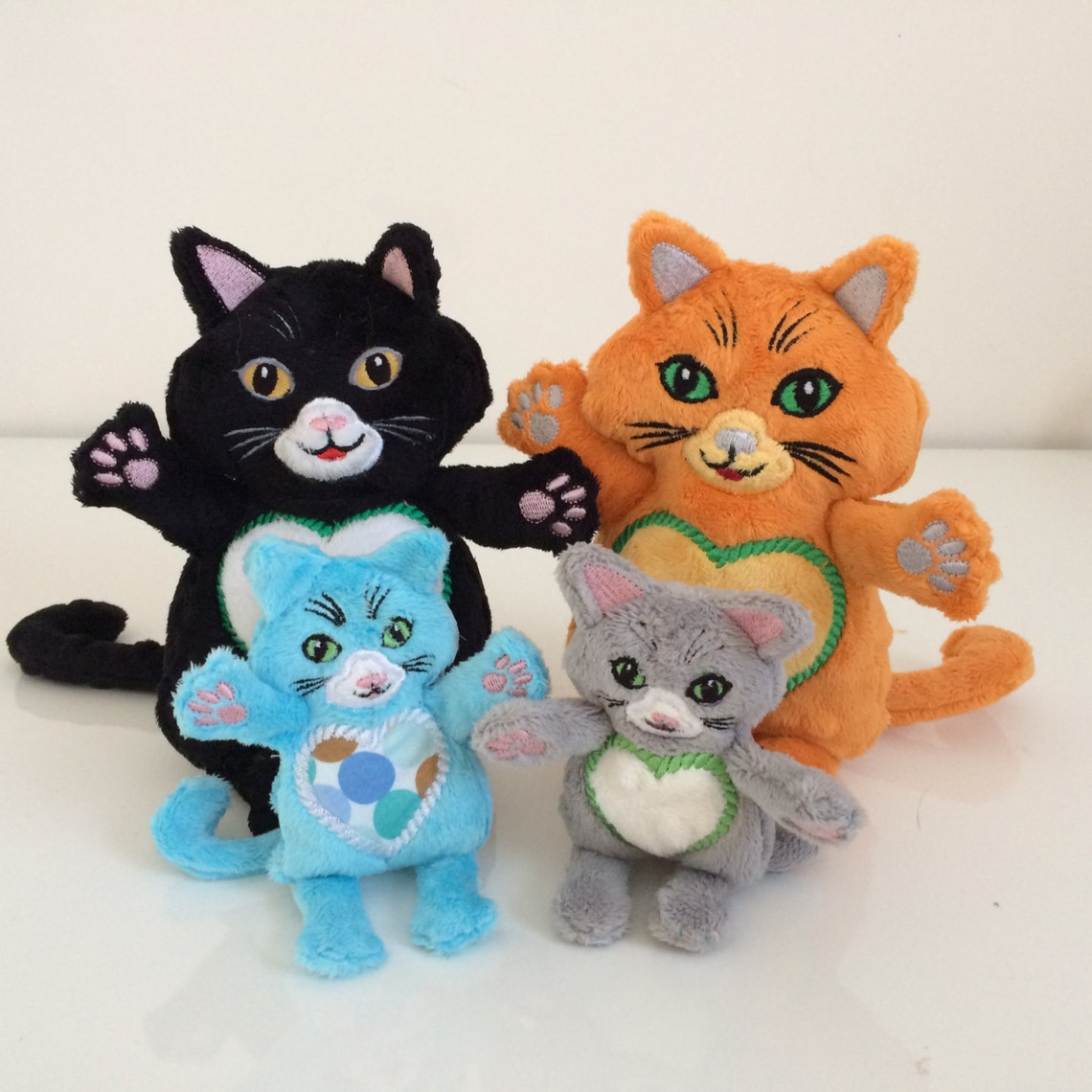 Timtom the Cat and Family - Machine Embroidery ITH - 4x4, 5x7, Hoop ...