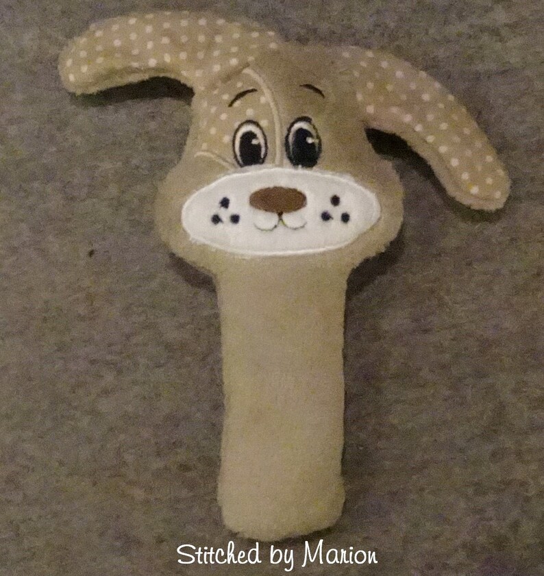 NNC ITH Dog Rattle for the 5x7 hoop in all popular formats | Etsy