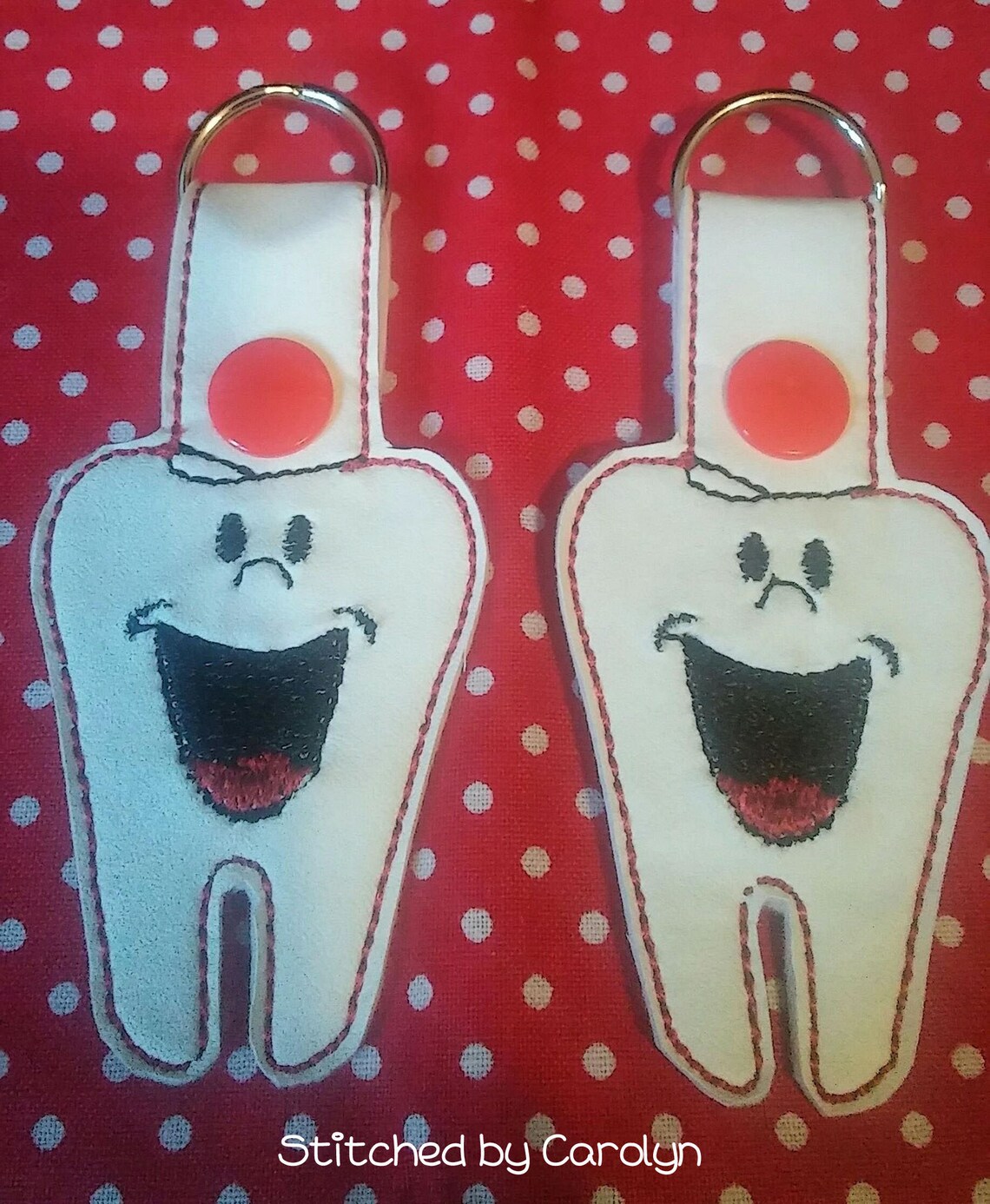 NNC ITH Tooth Key Ring for the 4x4 Hoop in All Popular Formats - Etsy UK