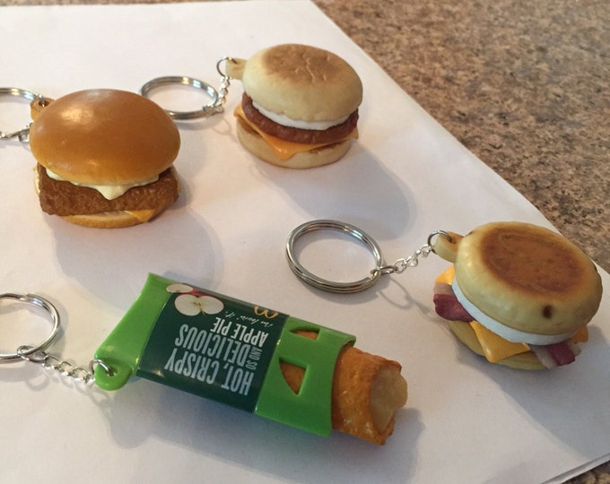 Fast Food Keychains!! - Etsy