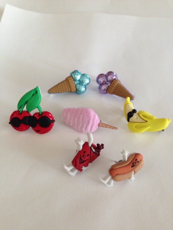 Food Pins Part 2 | Etsy