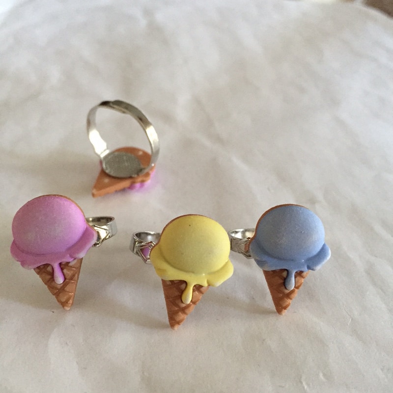 Pink Ice Ring - Etsy