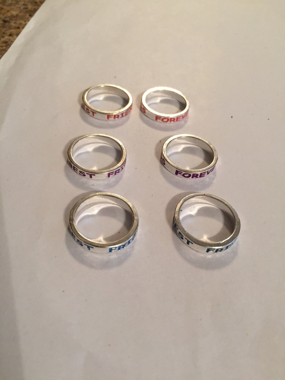 Best Friends Forever Rings! - Etsy