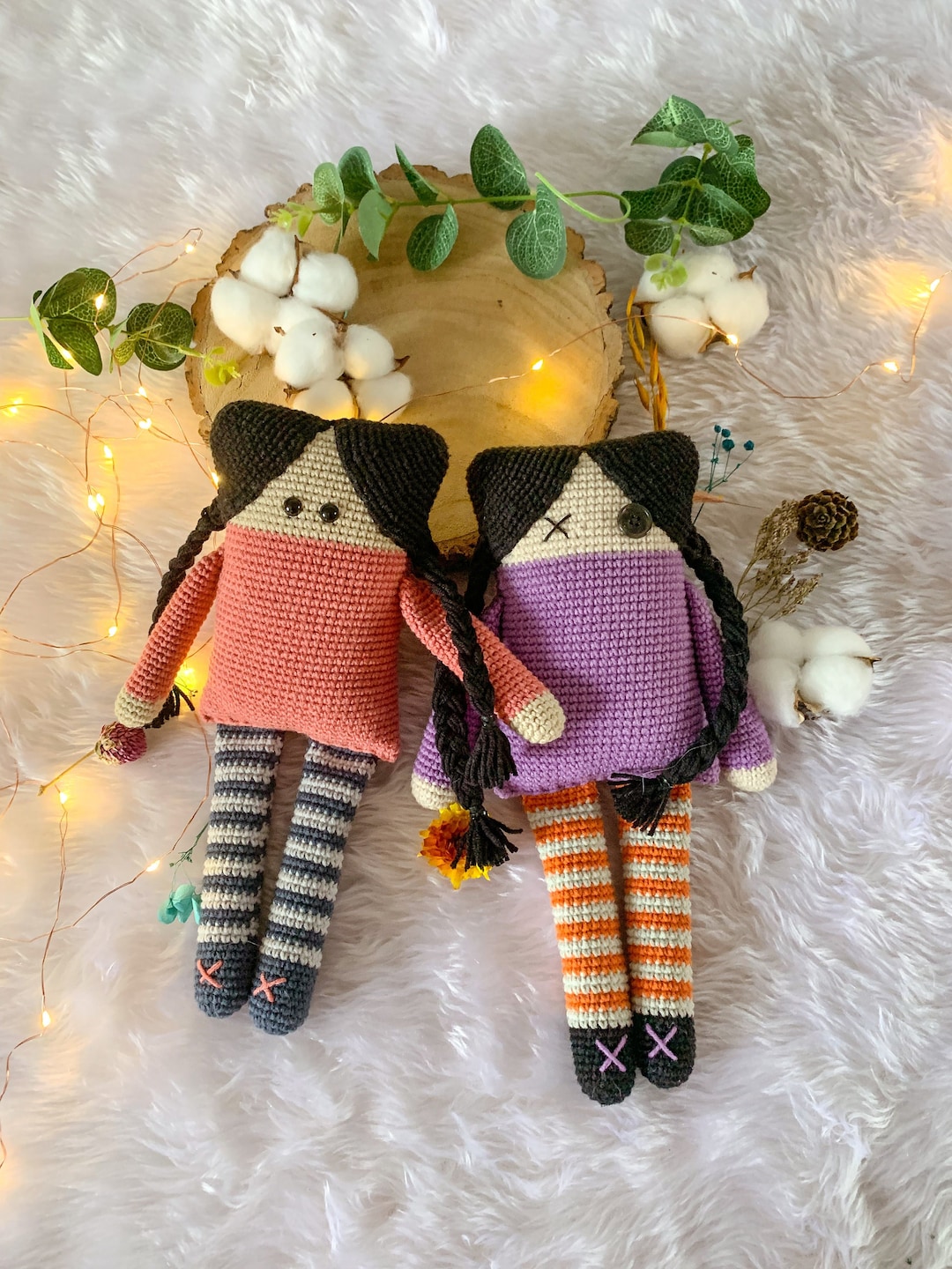 Cute Crochet Doll Pattern | Handmade Crochet Doll | Gift for Girl ...