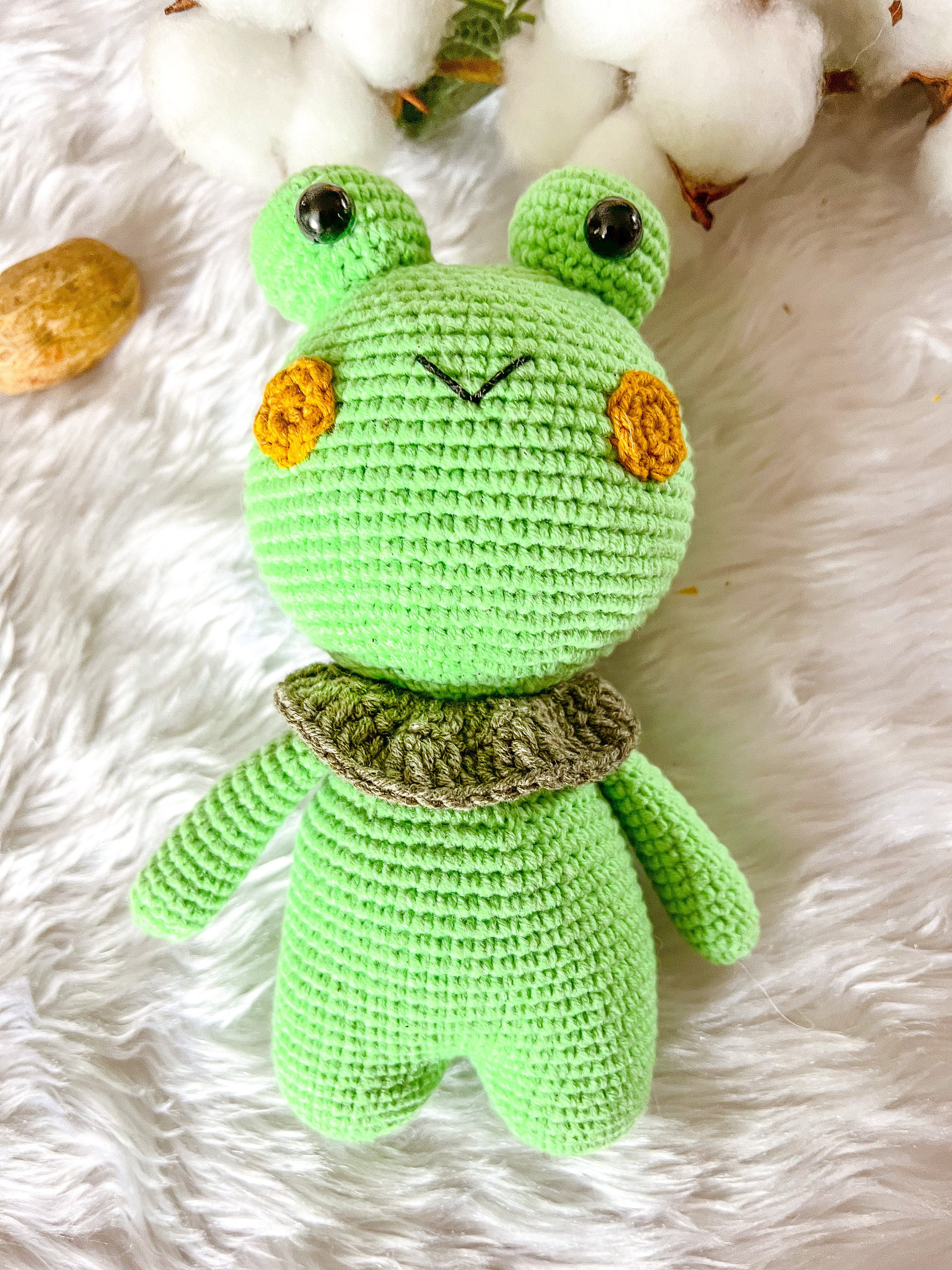 Amigurumi Frog Pattern, Cute Frog Crochet Pattern, Crochet Frog Pattern ...