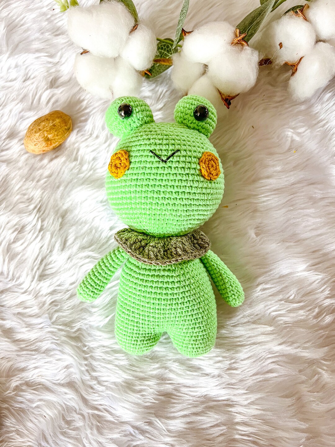 Amigurumi Frog Pattern, Cute Frog Crochet Pattern, Crochet Frog Pattern ...