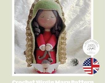 Virgin Mary Crochet Pattern - Etsy