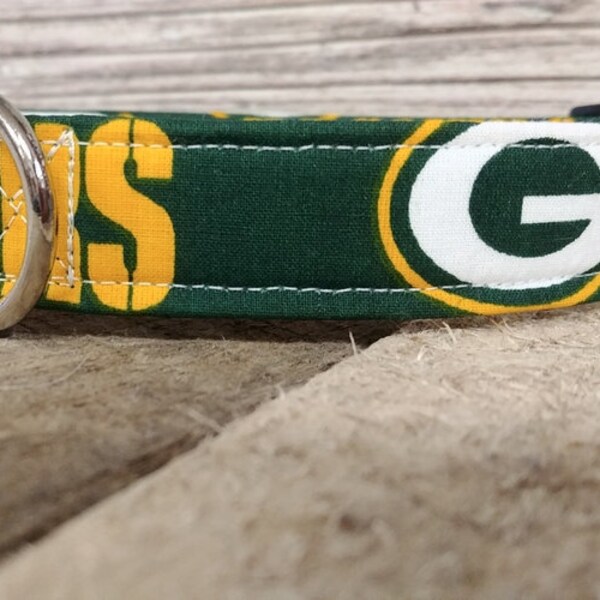 Martingale Green Bay Collar - Etsy
