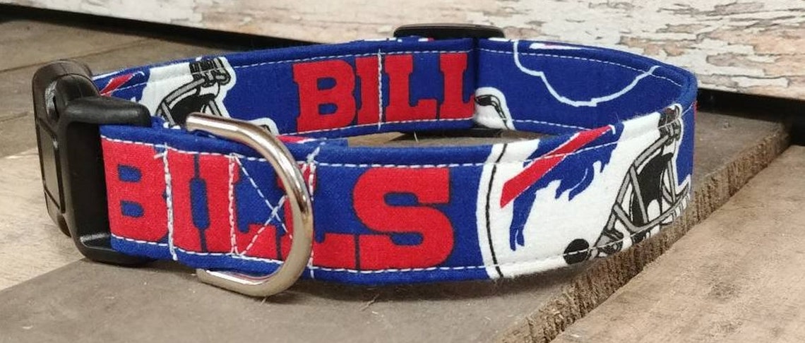 Buffalo Bills Dog Collar Buffalo Bills Martingale Dog Collar | Etsy