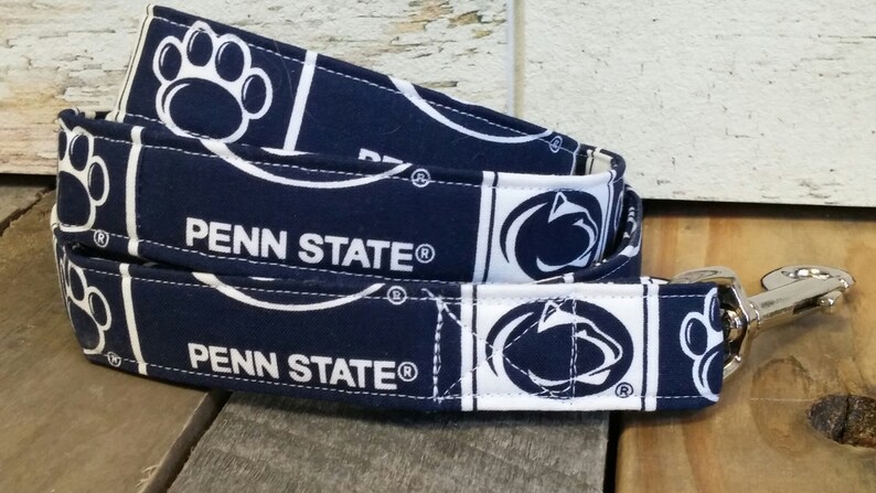 Penn State Nittany Lion Dog Collar Penn State Dog Collar | Etsy
