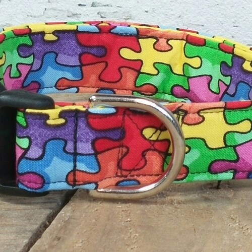 Autism Awareness Dog Collar - Etsy