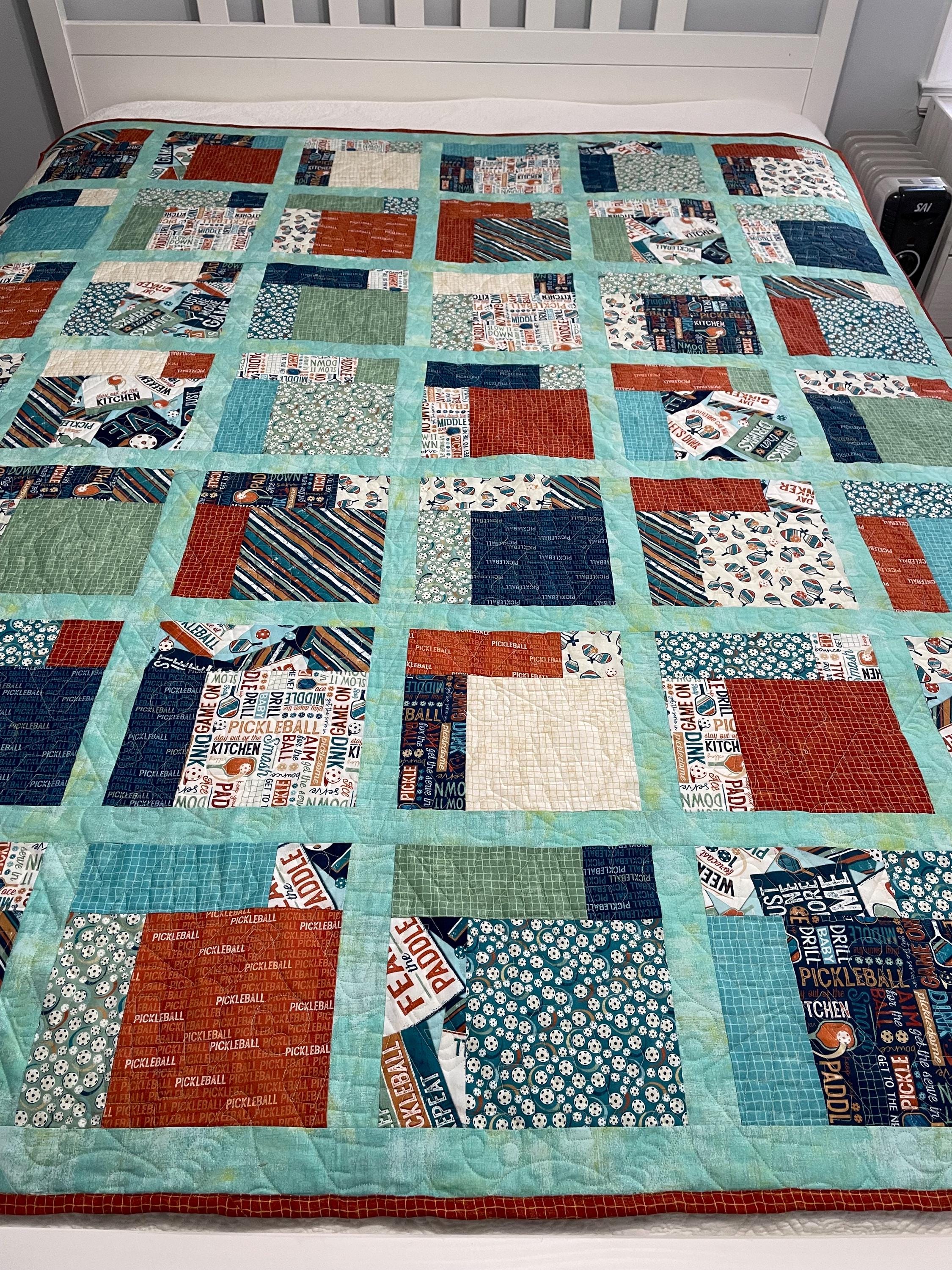 Pickleball Quilt 64 X 75 - Etsy