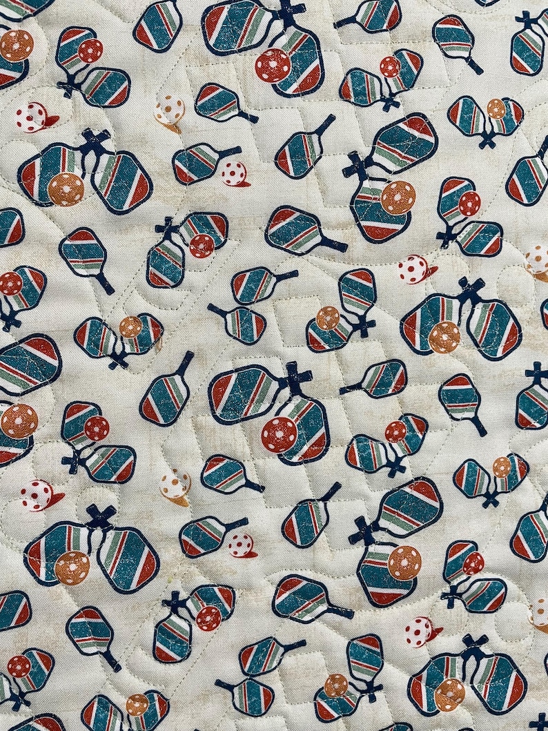 Pickleball Quilt 64 X 75 - Etsy