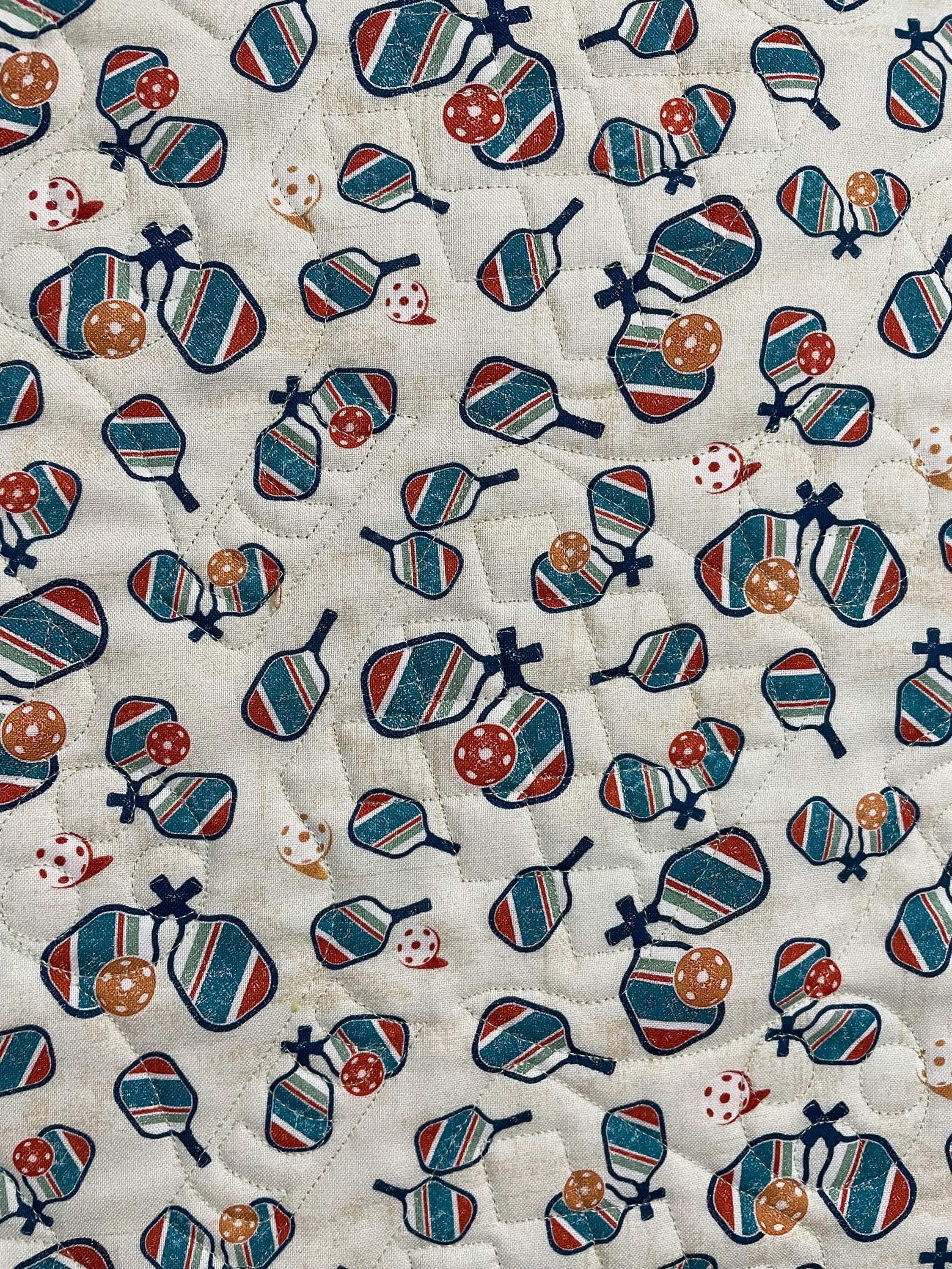 Pickleball Quilt 64 X 75 - Etsy